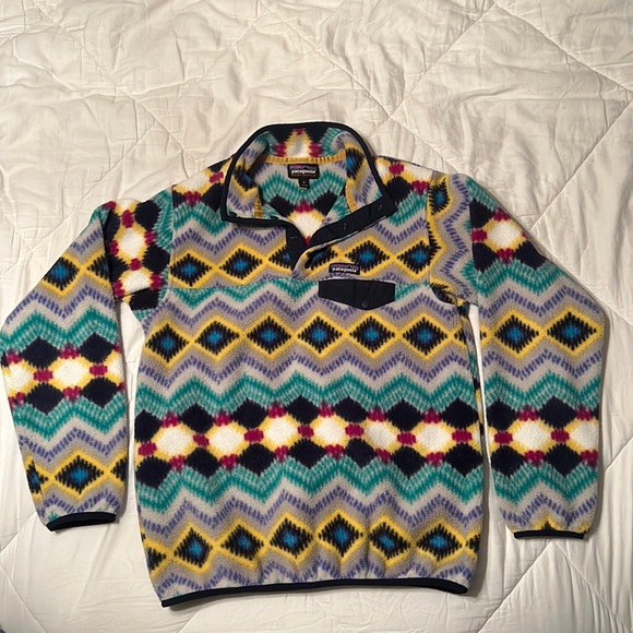 Patagonia | Tops | Rare Patagonia Synchilla Discontinued Pattern | Poshmark